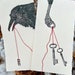Bones Original Linocut Print || Hand Printed || Anatomy Linocut ...