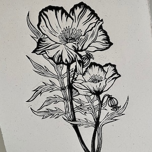 Limited Edition Linocut Print. Signed Dated and Numbered. - Etsy