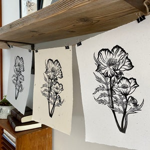 Limited Edition Linocut Print. Signed Dated and Numbered. - Etsy