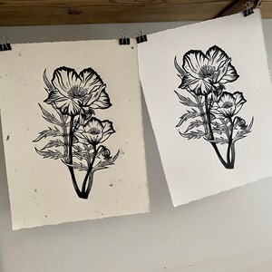 Limited Edition Linocut Print. Signed Dated and Numbered. - Etsy