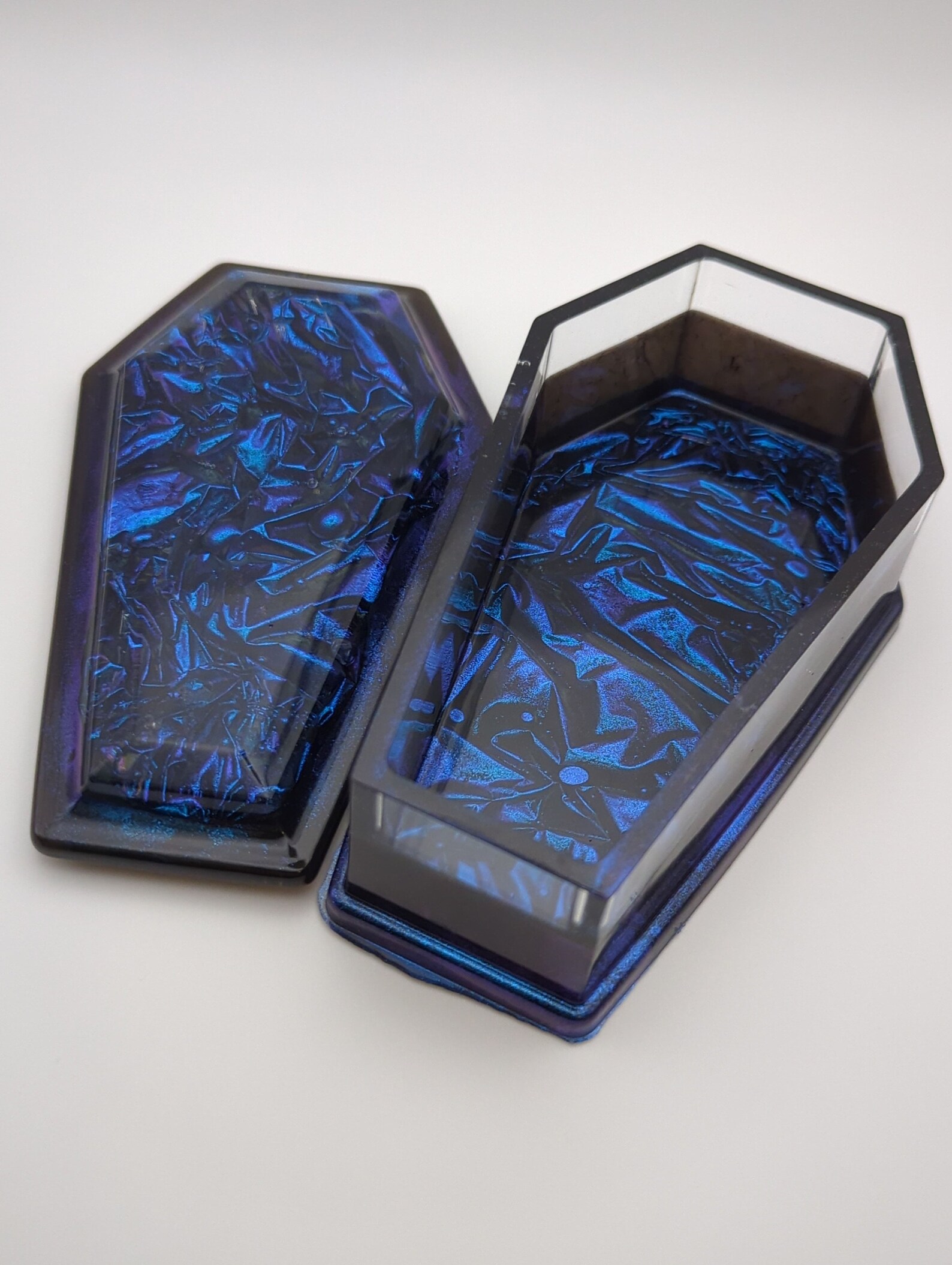 Coffin Box With Interlocking Lid - Etsy