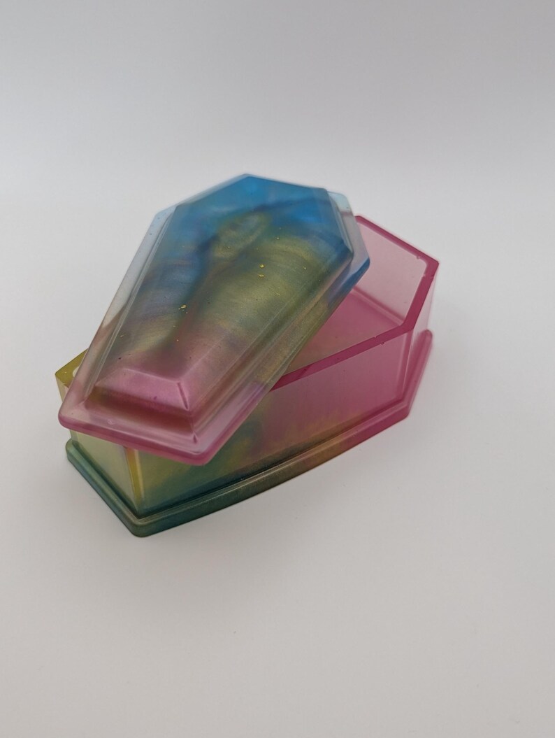 Coffin Box With Interlocking Lid - Etsy