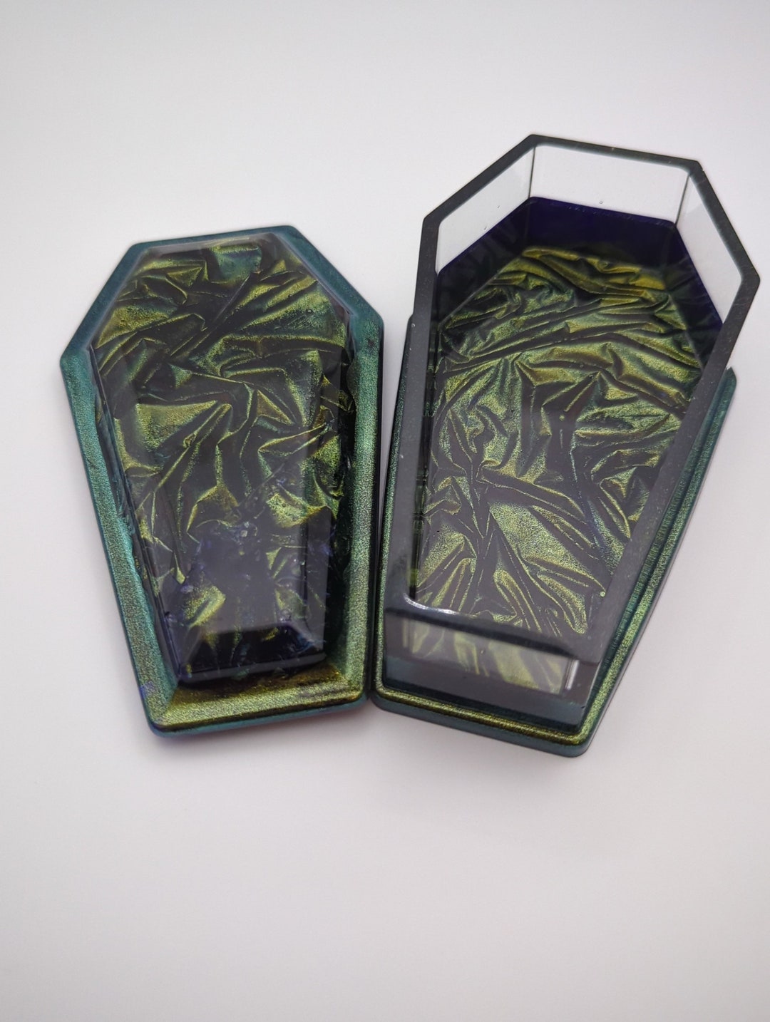 Coffin Box With Interlocking Lid - Etsy