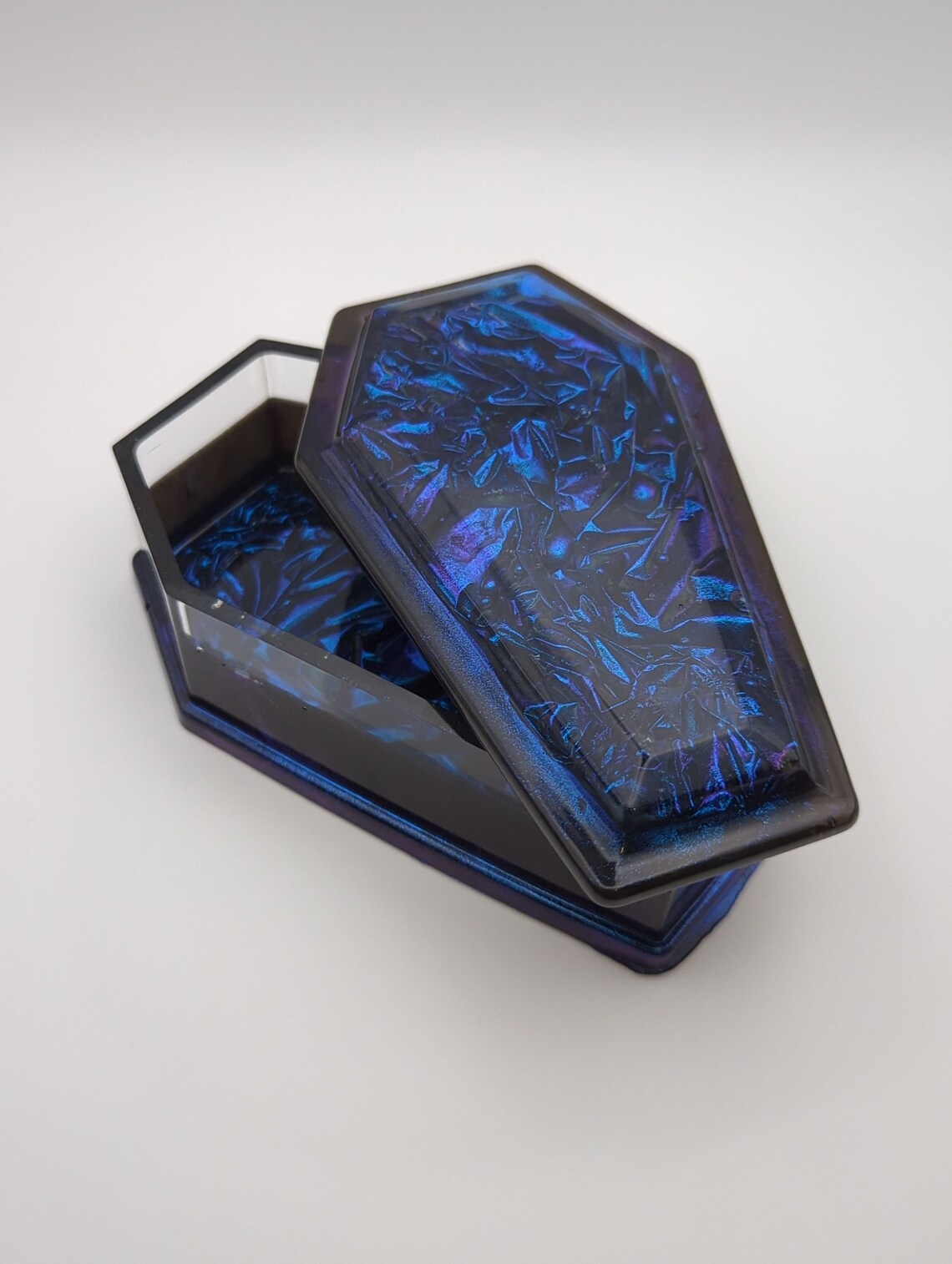 Coffin Box With Interlocking Lid - Etsy