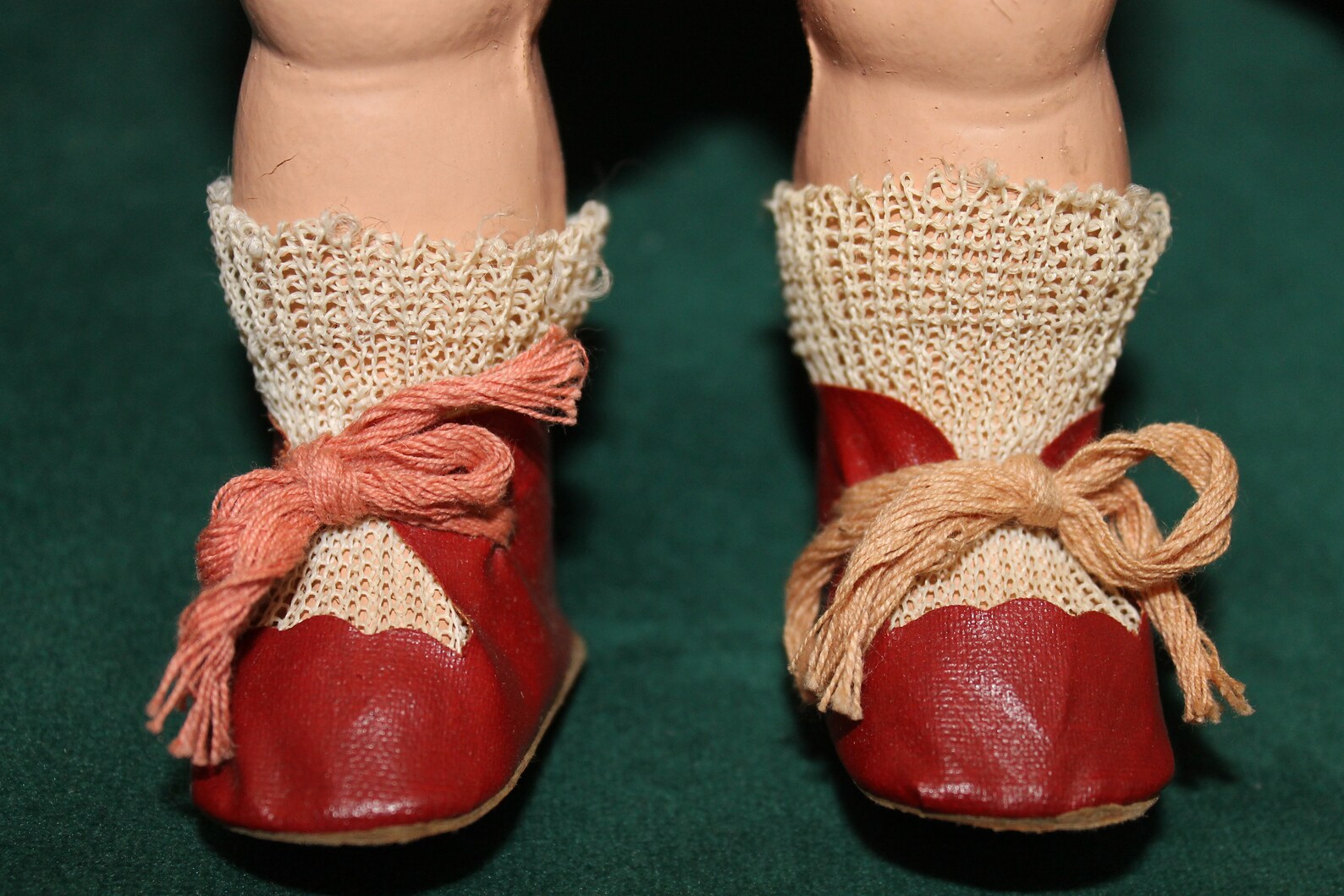 Pair of Vintage Composition Dolls Boy and Girl 1940s Original Clothing ...