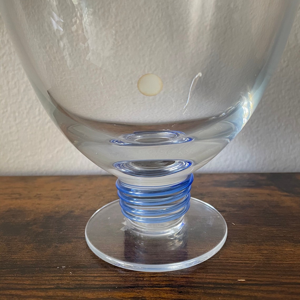 Vintage Block Crystal Lead Free Vase Made in Poland 7.25 Inch | Etsy