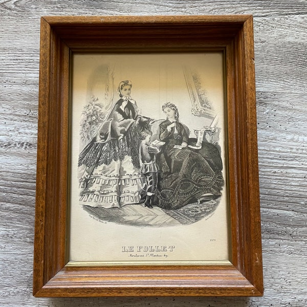 Le Follet Print - Etsy