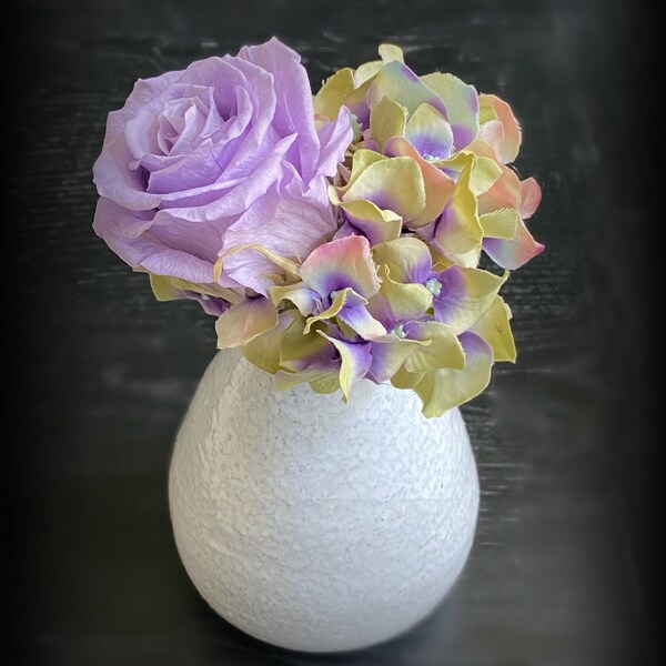 Hydrangea in Bud Vase - Etsy