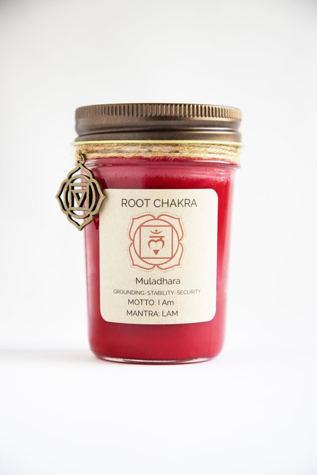 Root Chakra Candle - Etsy