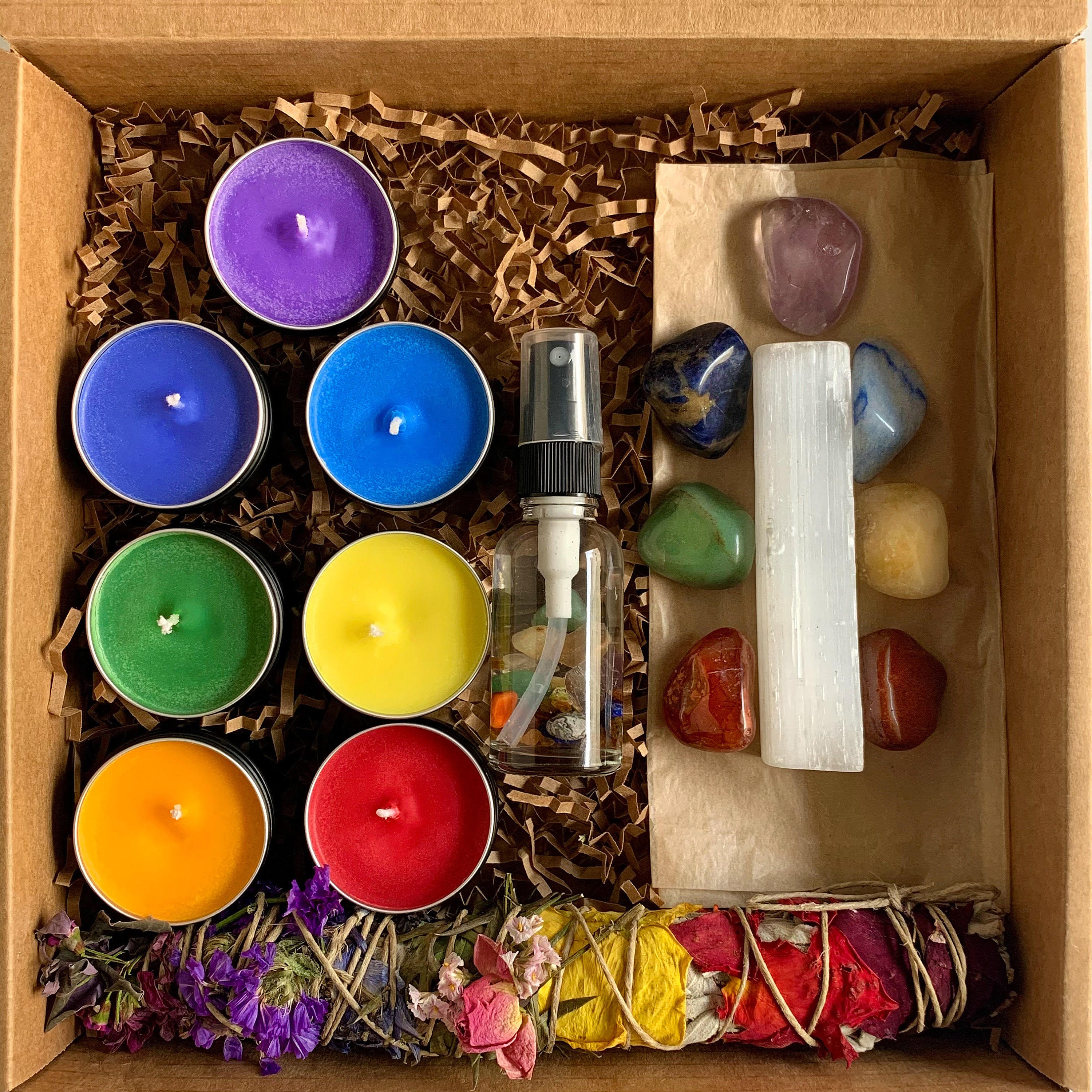 Chakra Crystal Healing Kit | Etsy