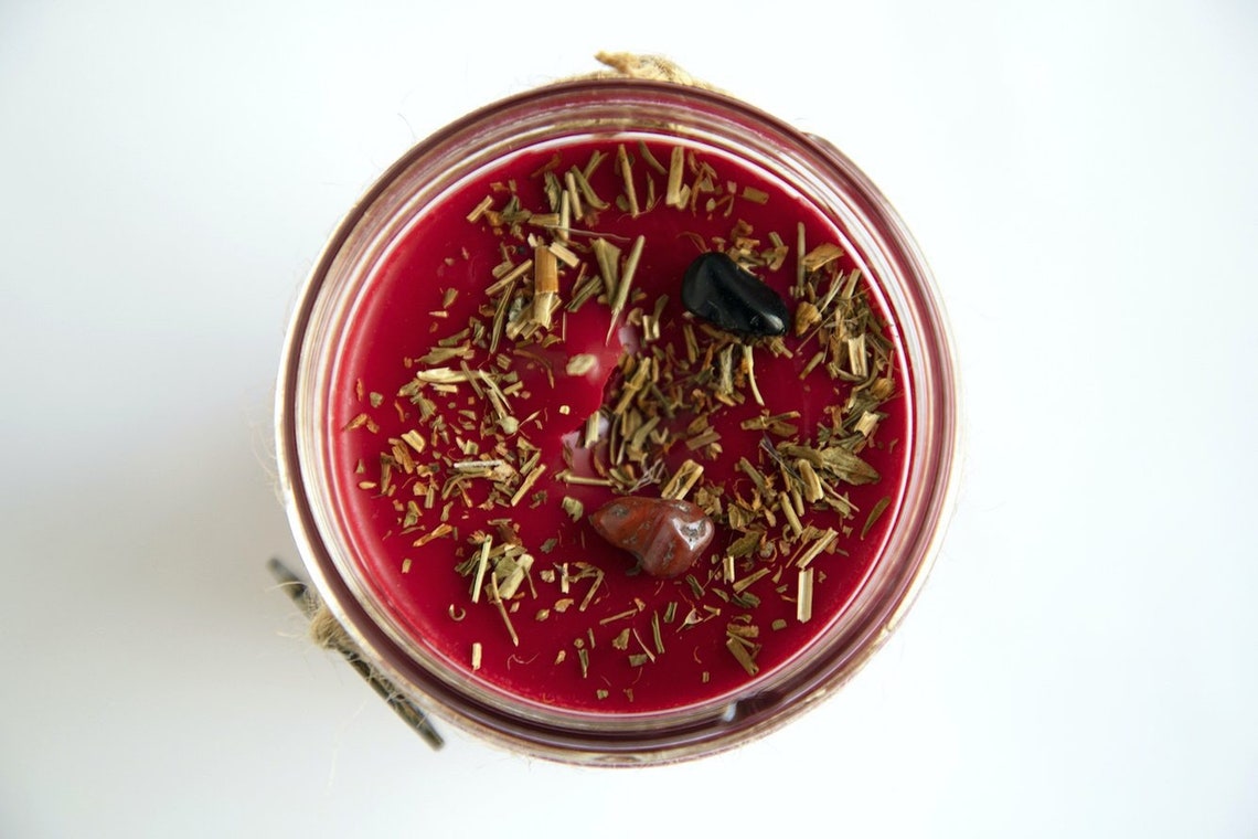 Root Chakra Candle - Etsy