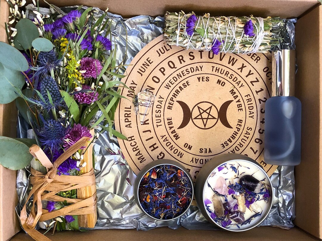 Divination Ritual Kit~ Dowsing Pendelum Kit - Etsy