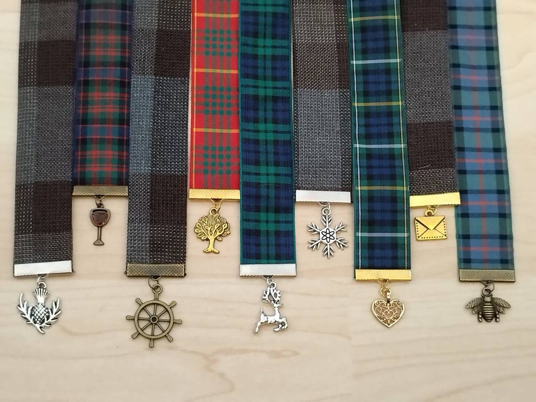 Book Series Bookmarks, Fraser Tartan Bookmarks, Fraser Plaid Bookmarks ...