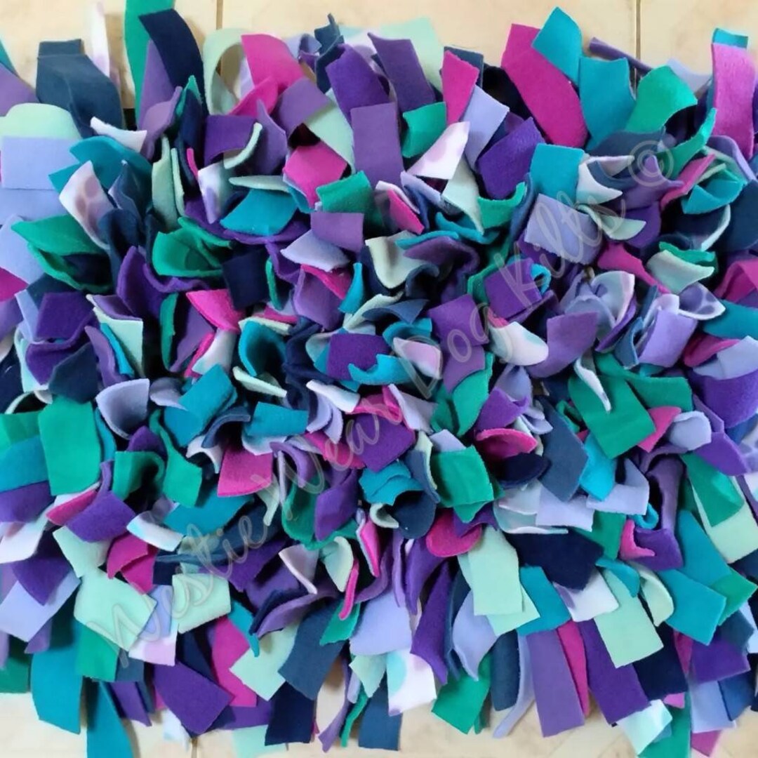 Large Snuffle Mat - Mermaid Colours, Frozen Colours, Treat Mat - Etsy