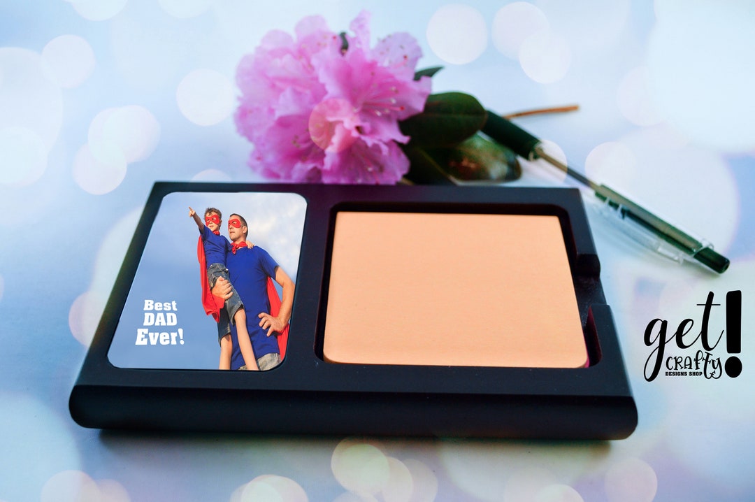 Personalized Wooden Notepad Ring Key Holder - Etsy