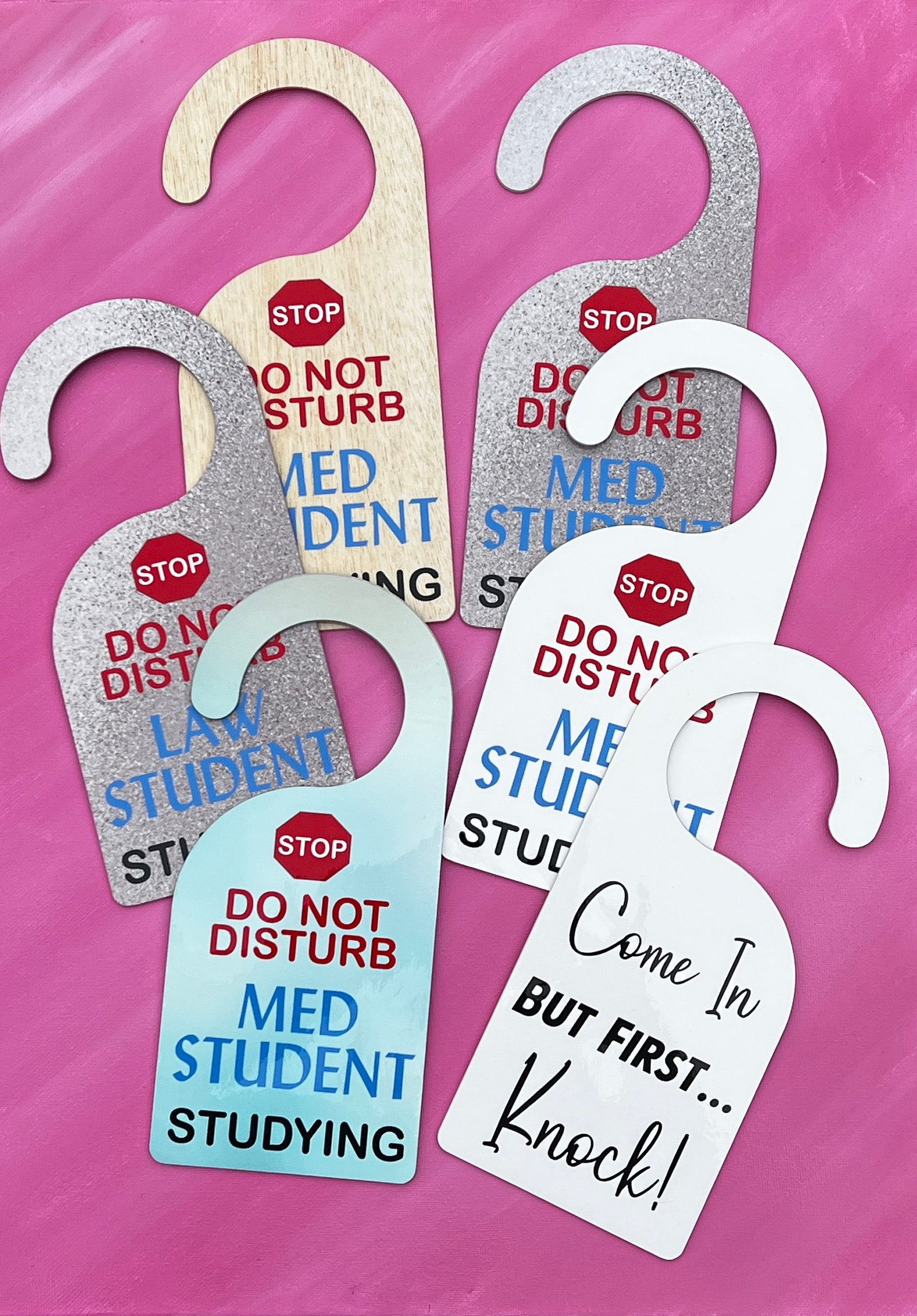 Personalized Zoom Meeting Door Hanger Google Meet Door - Etsy