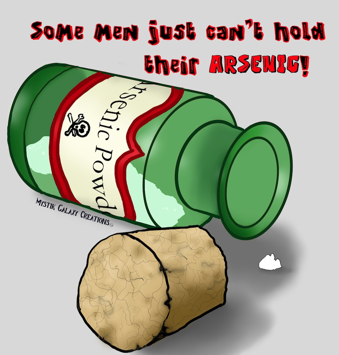 Some Men Can't Hold Their Arsenic Vinyl Sticker - Etsy