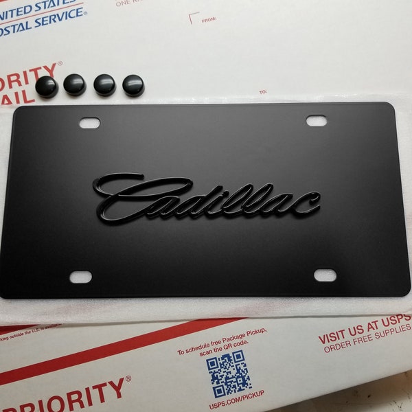 Black License Plate - Etsy