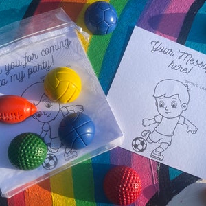 Sport Themed Party Favours Crayons for Boys, Football Party Bag Fillers ...