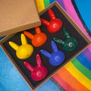 Easter Bunny Crayons for Kids, Easter Gifts for Toddlers, Easter ...