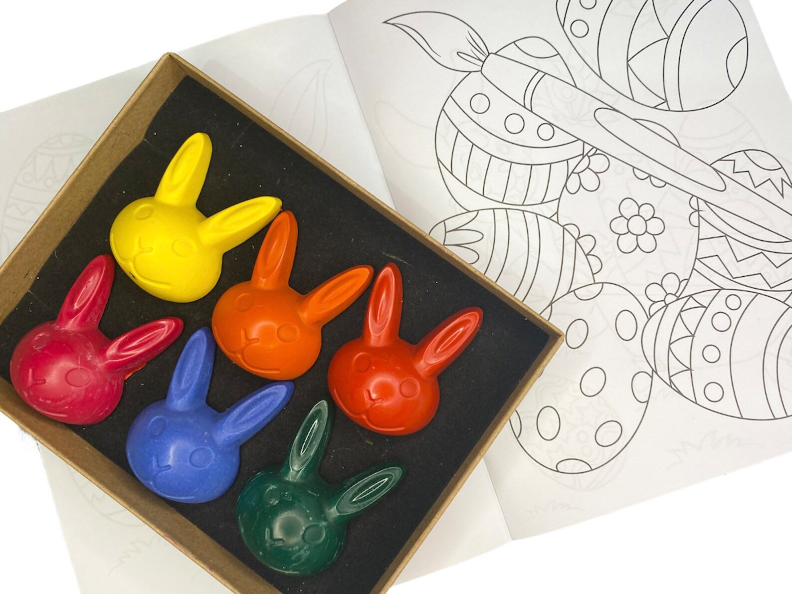 Easter Bunny Crayons for Kids, Easter Gifts for Toddlers, Easter ...