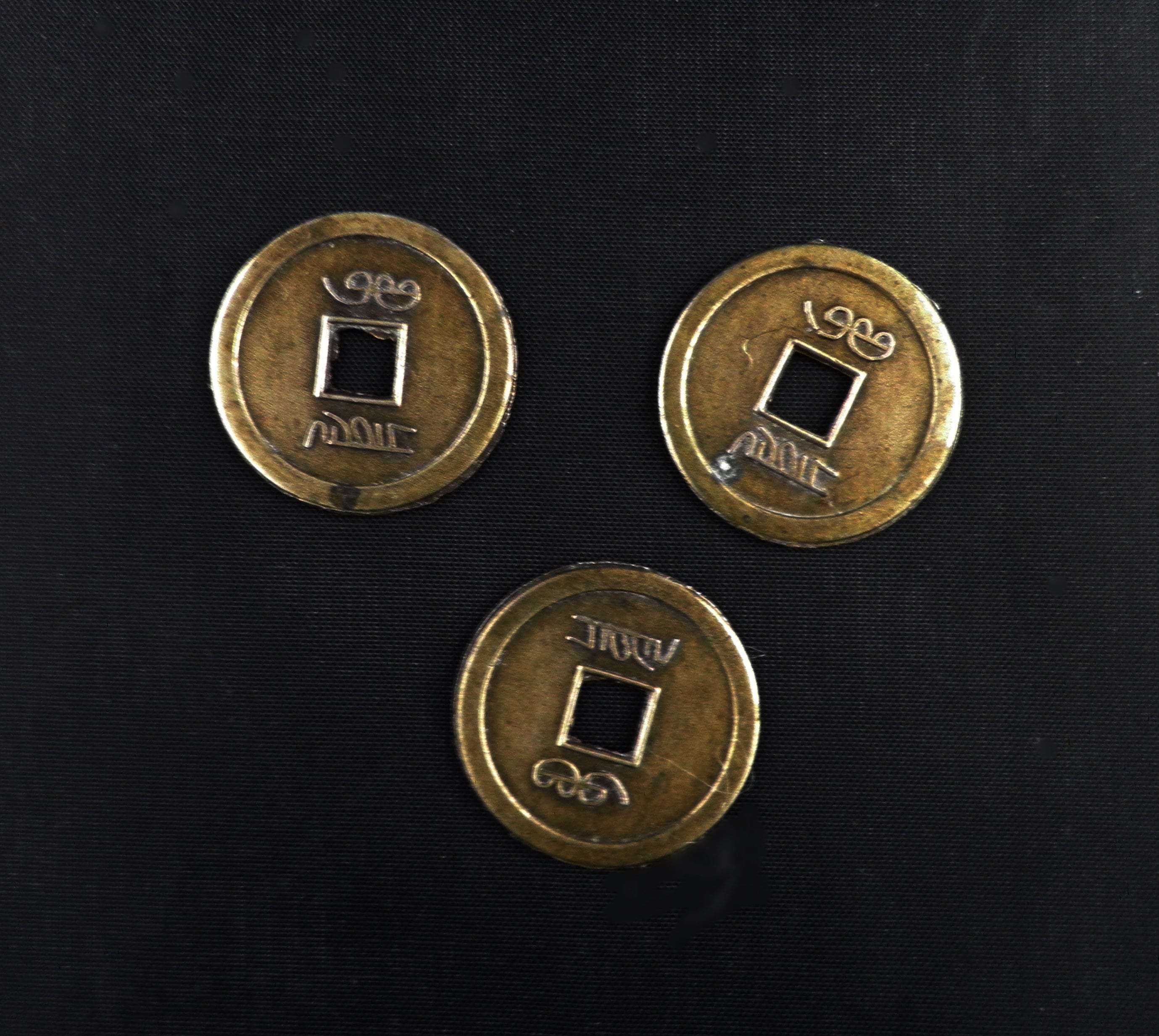 1970s Original I Ching Cards With 3 Yin Yang Coins by A G - Etsy