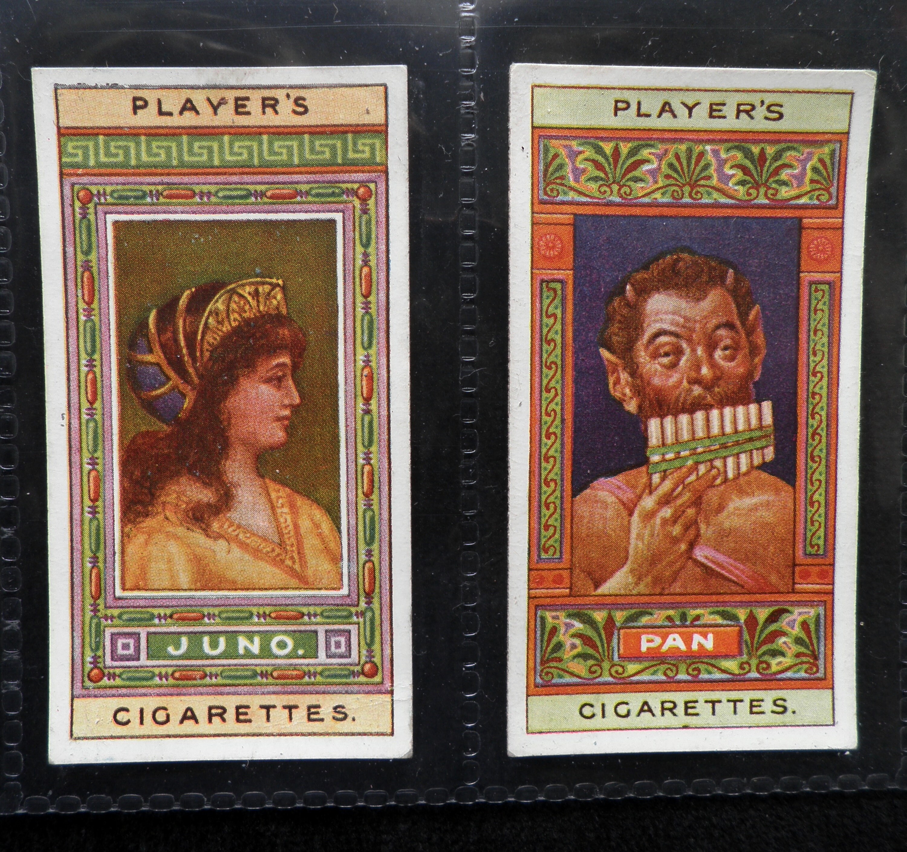 Egypyian Kings and Queens and Classical Deities Cigarette Cards by John ...