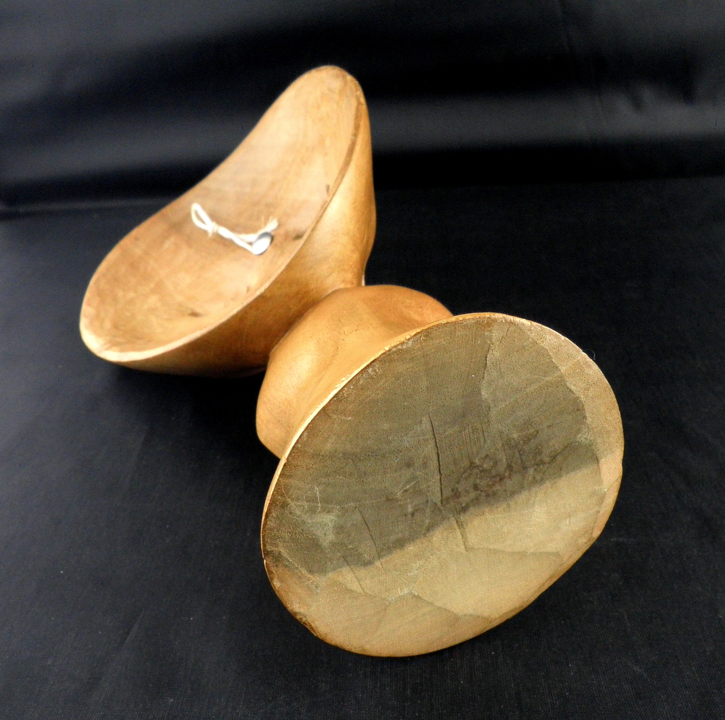 1970s Light Brown Hand Carved Wooden Secret Whisper Mask | Etsy