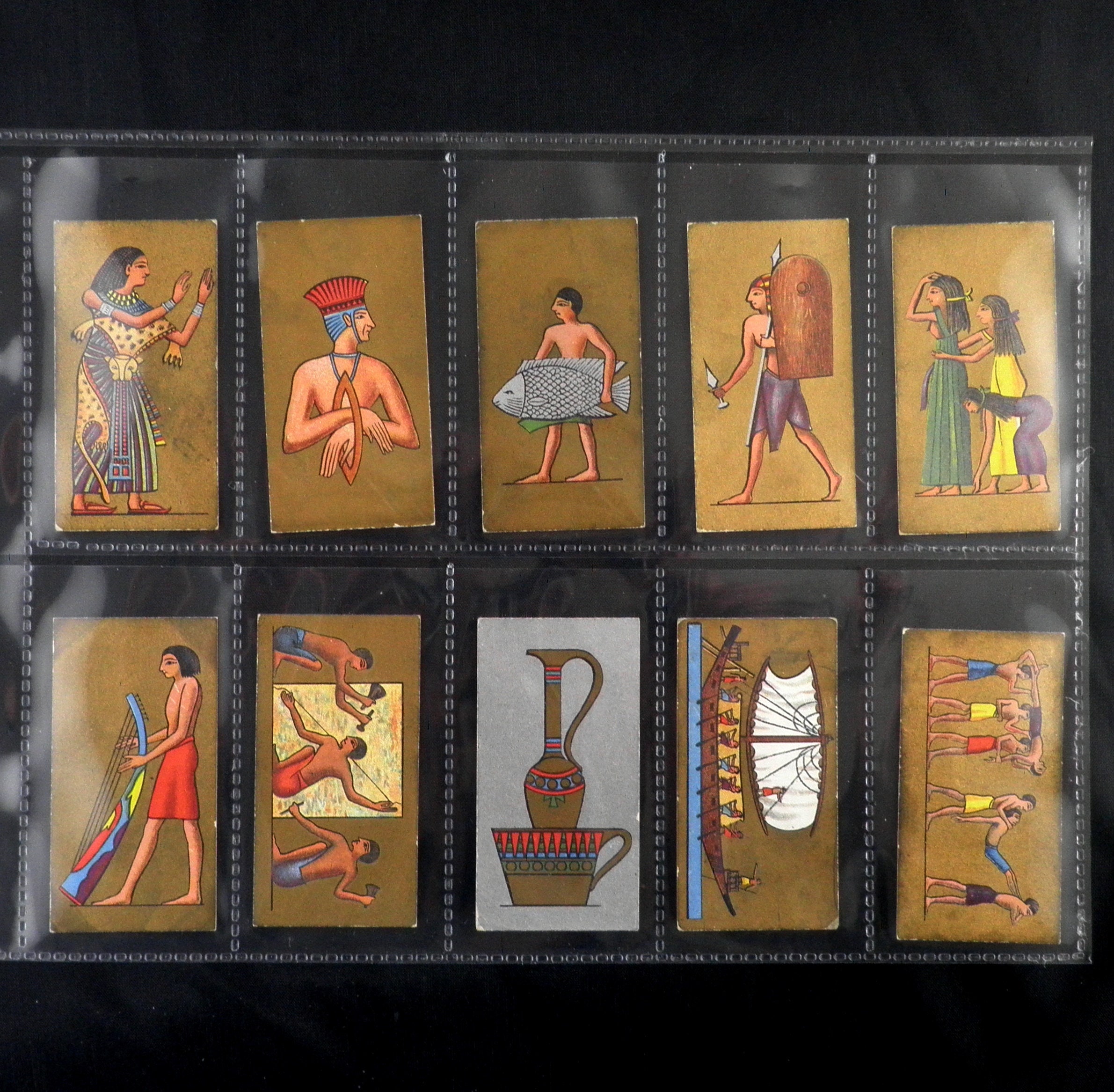 Ancient Egypt Cigarette Cards by Cavanders Set of 25 Issued in 1928 ...