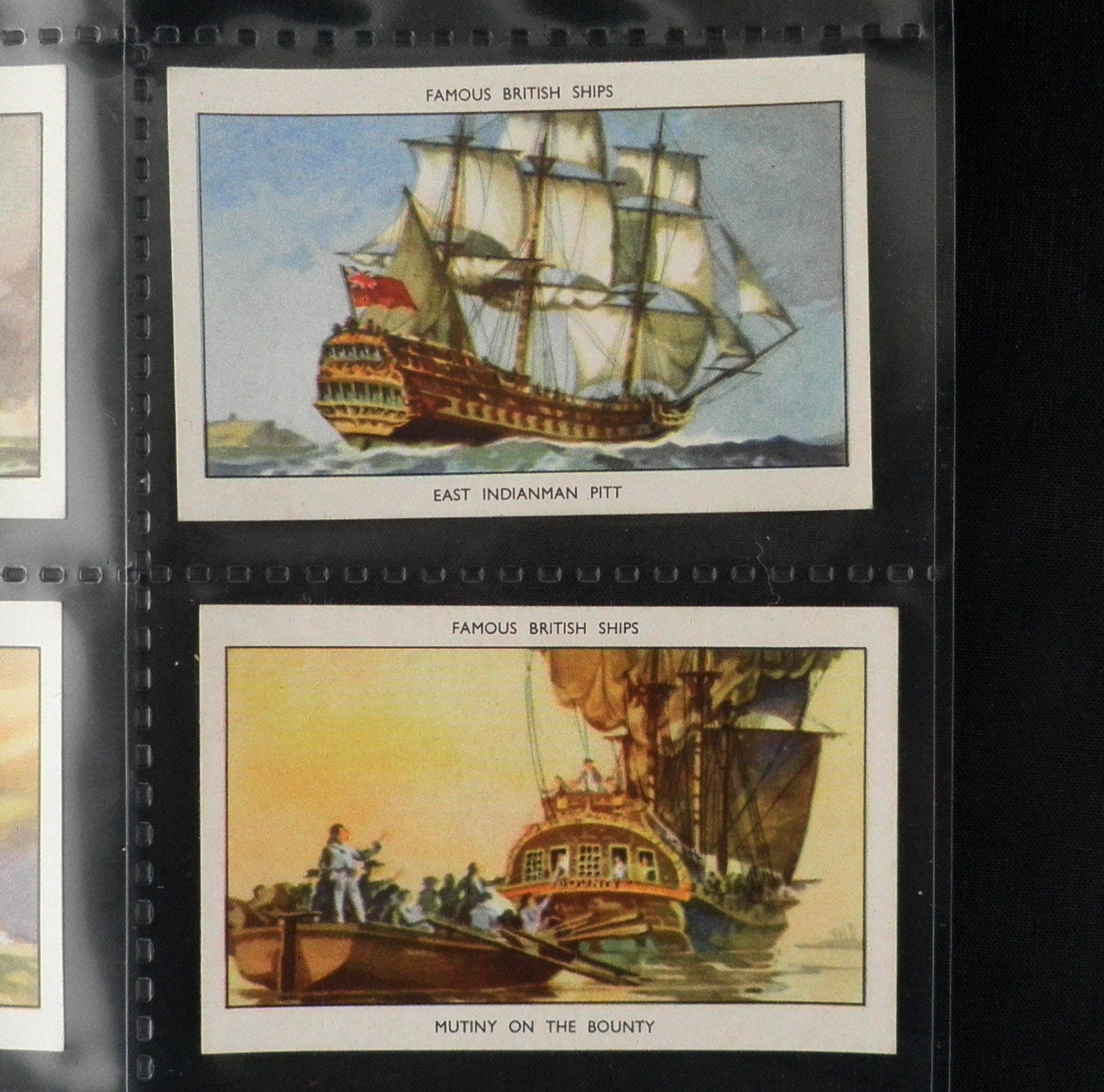 Famous British Ships Cigarette Cards by Amalgamated Tobacco Set of 25 ...