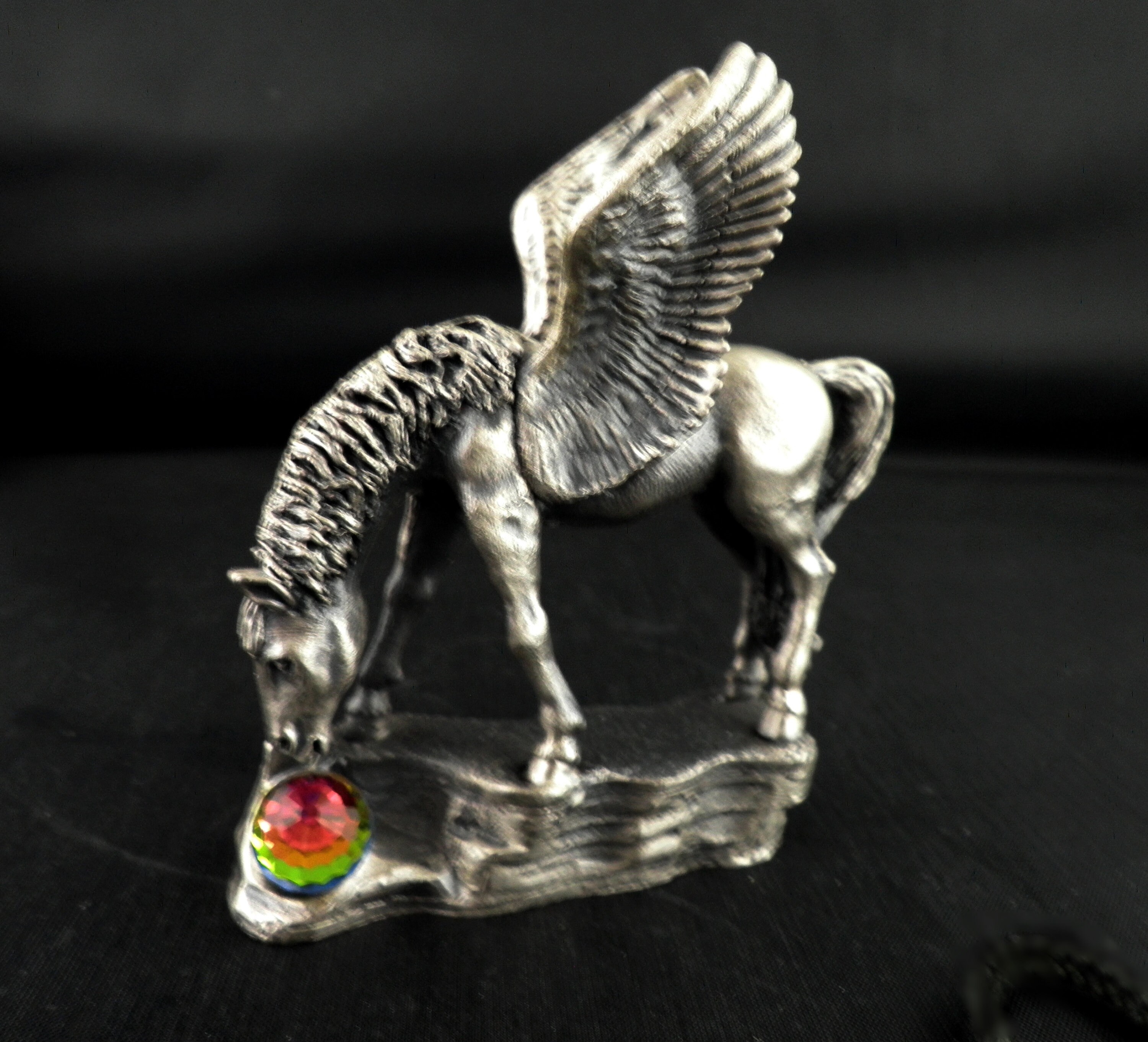 1990s Pegasus Pewter Figurine With Original Box Myth and Magic - Etsy