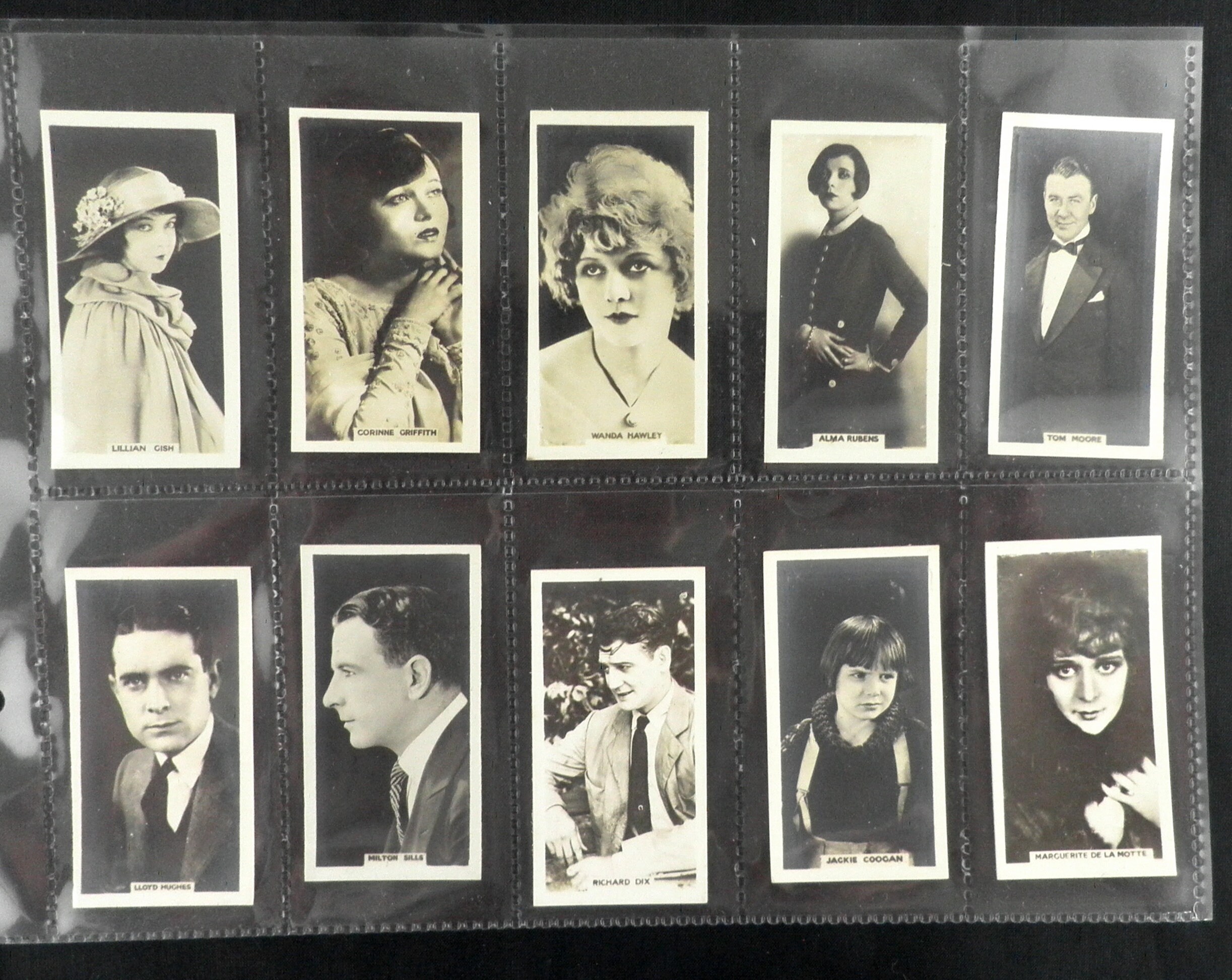 Cinema Stars Cigarette Cards by Rothmans Set of 24 Issued in 1925 ...