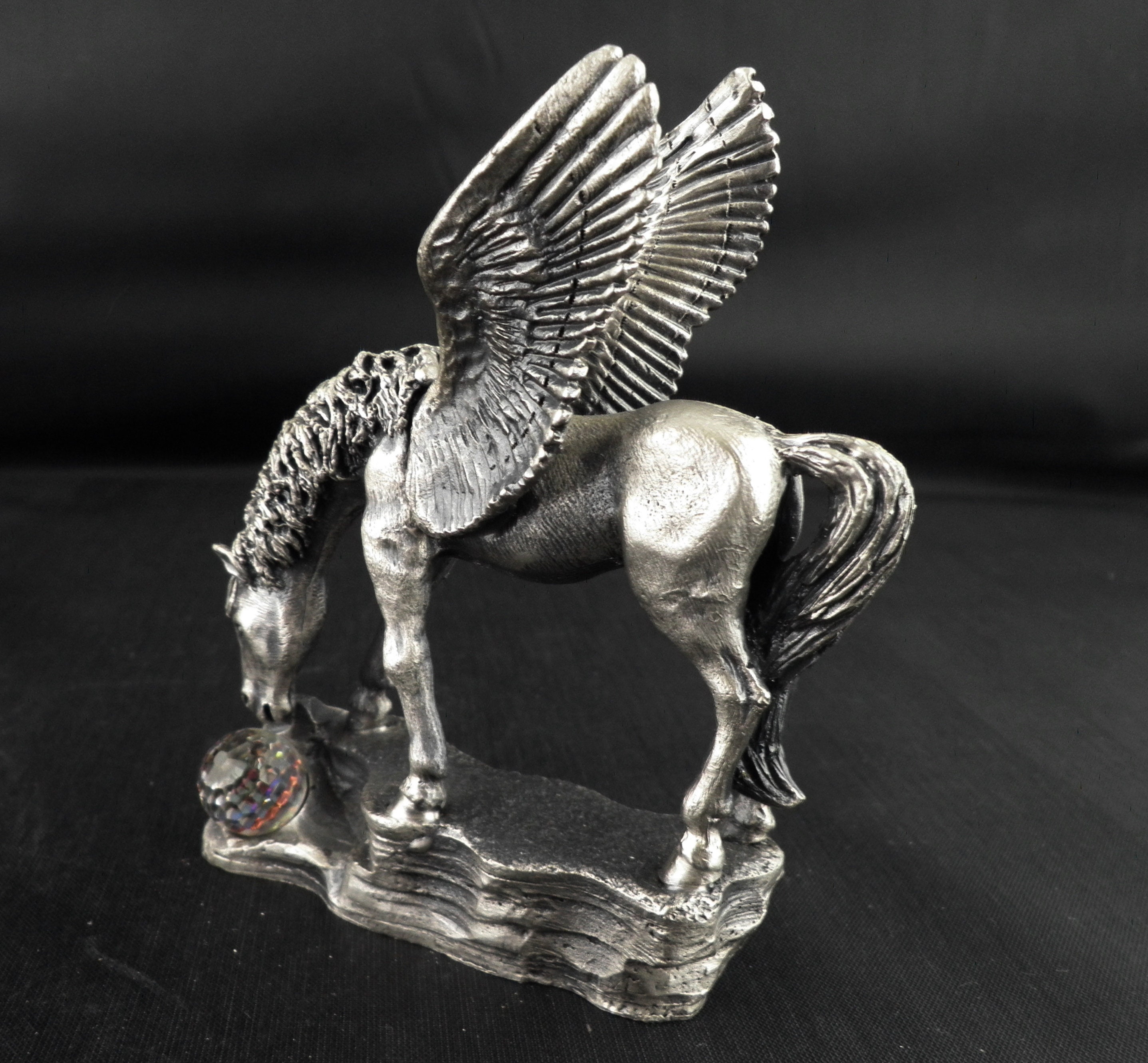 1990s Pegasus Pewter Figurine With Original Box Myth and Magic - Etsy