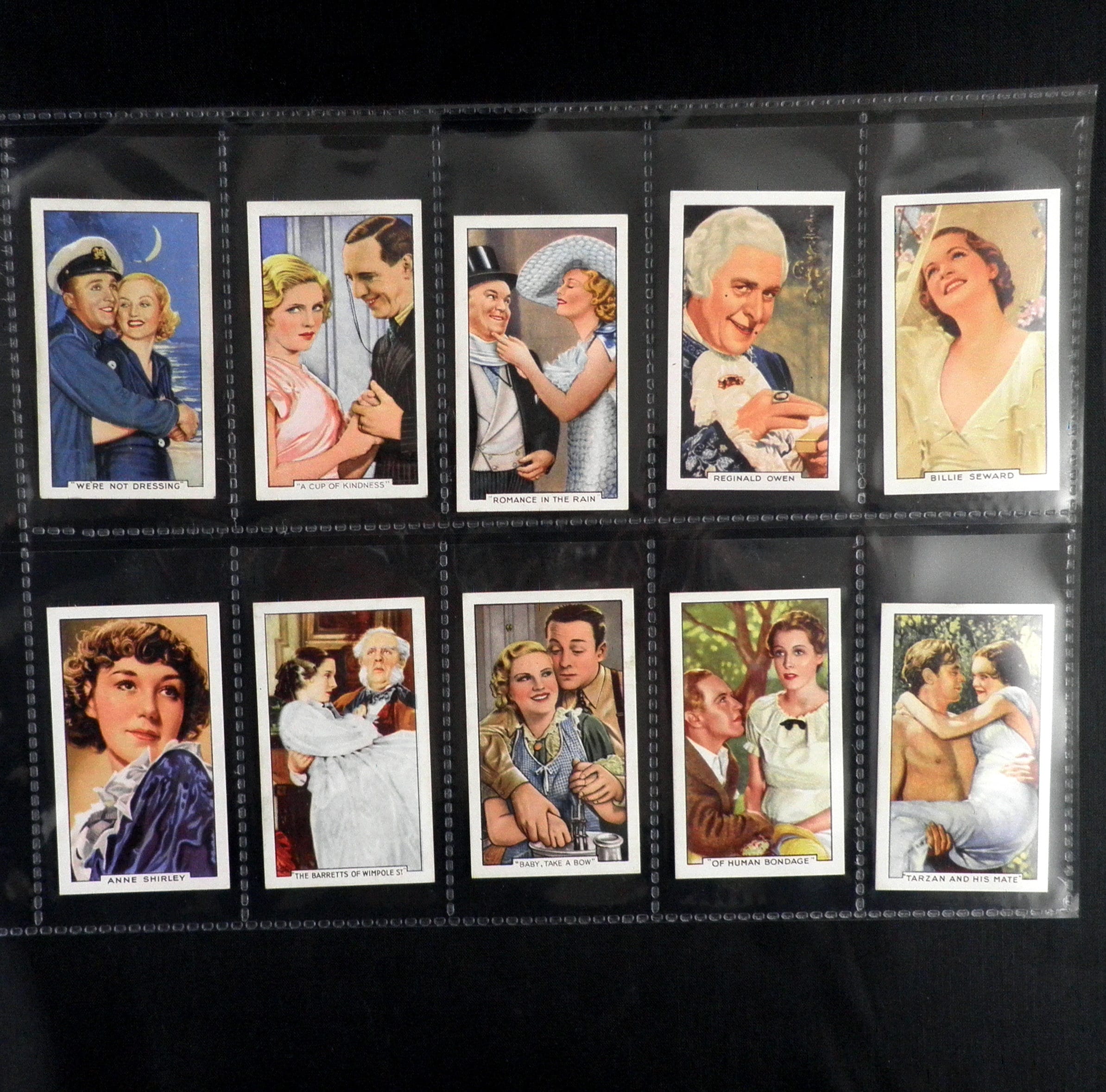 Shots From Famous Films Cigarette Cards by Gallahers Set of 48 Issued ...