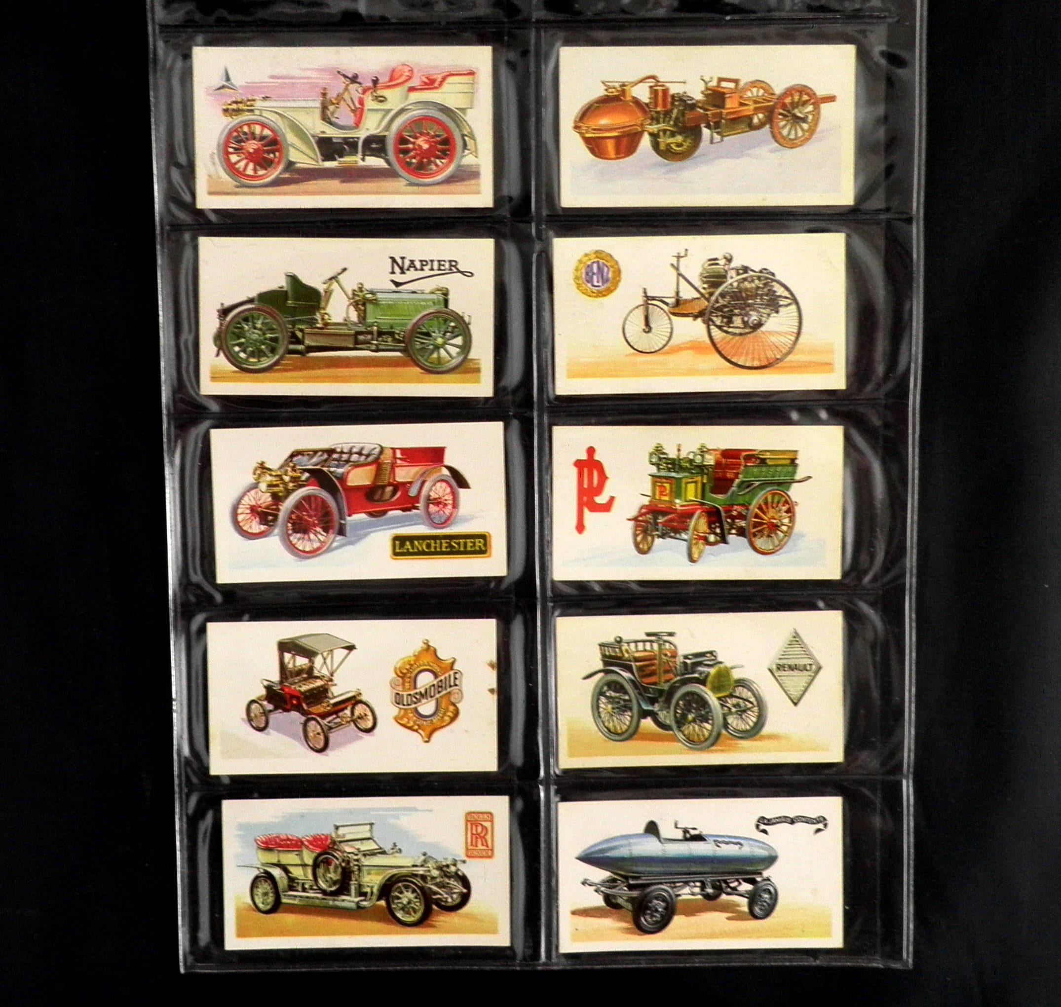 History of the Motor Car Tea Cards by Brooke Bond Set of 50 Issued in ...