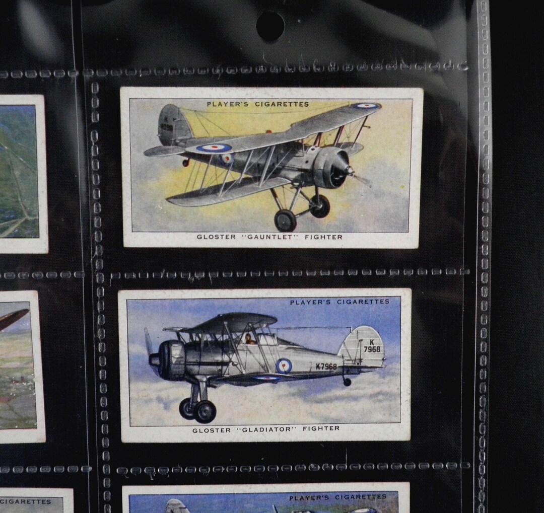 Aircraft of the Royal Air Force Cigarette Cards by John Player Set of ...