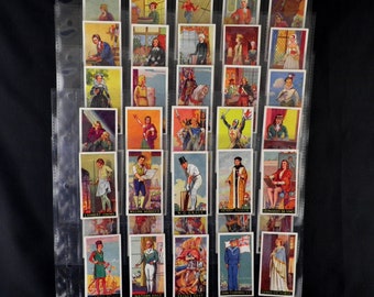 Rare Cigarette Cards | Etsy UK