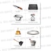 Kitchen Flashcards for Kids | Cookware Educational Cards | Kitchen ...