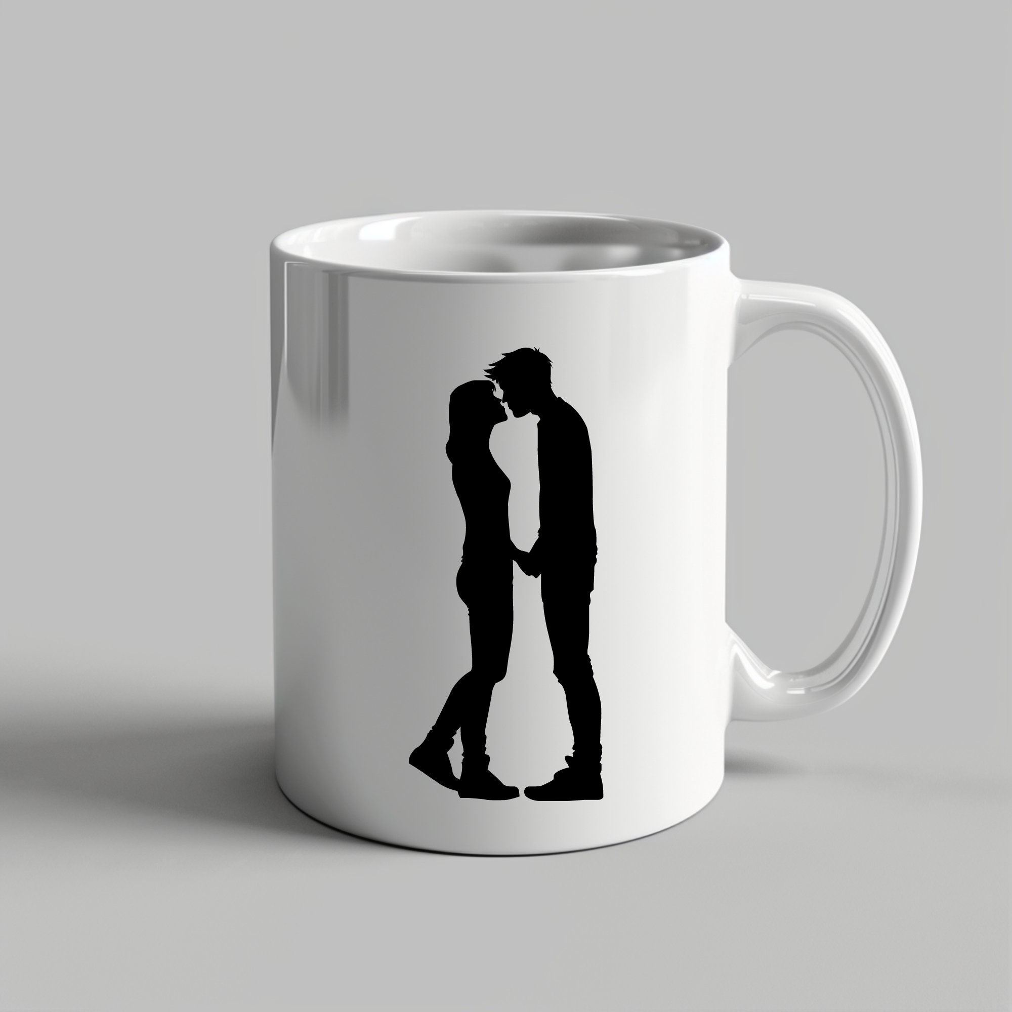 Animated Couples, Mp4 Kiss Animation, Silhouette Coupling Gift ...