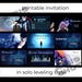 Solo Leveling Anime Invitation | Manga-inspired Digital Party Invite ...