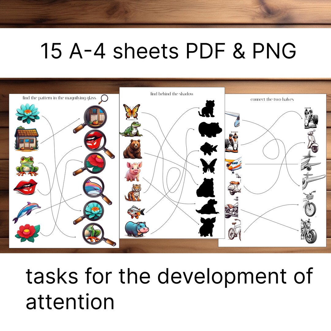 Printable Shadow Matching Activity Sheets, Find Behind the Shadow ...