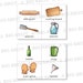 Kitchen Flashcards for Kids | Cookware Educational Cards | Kitchen ...