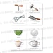 Kitchen Flashcards for Kids | Cookware Educational Cards | Kitchen ...