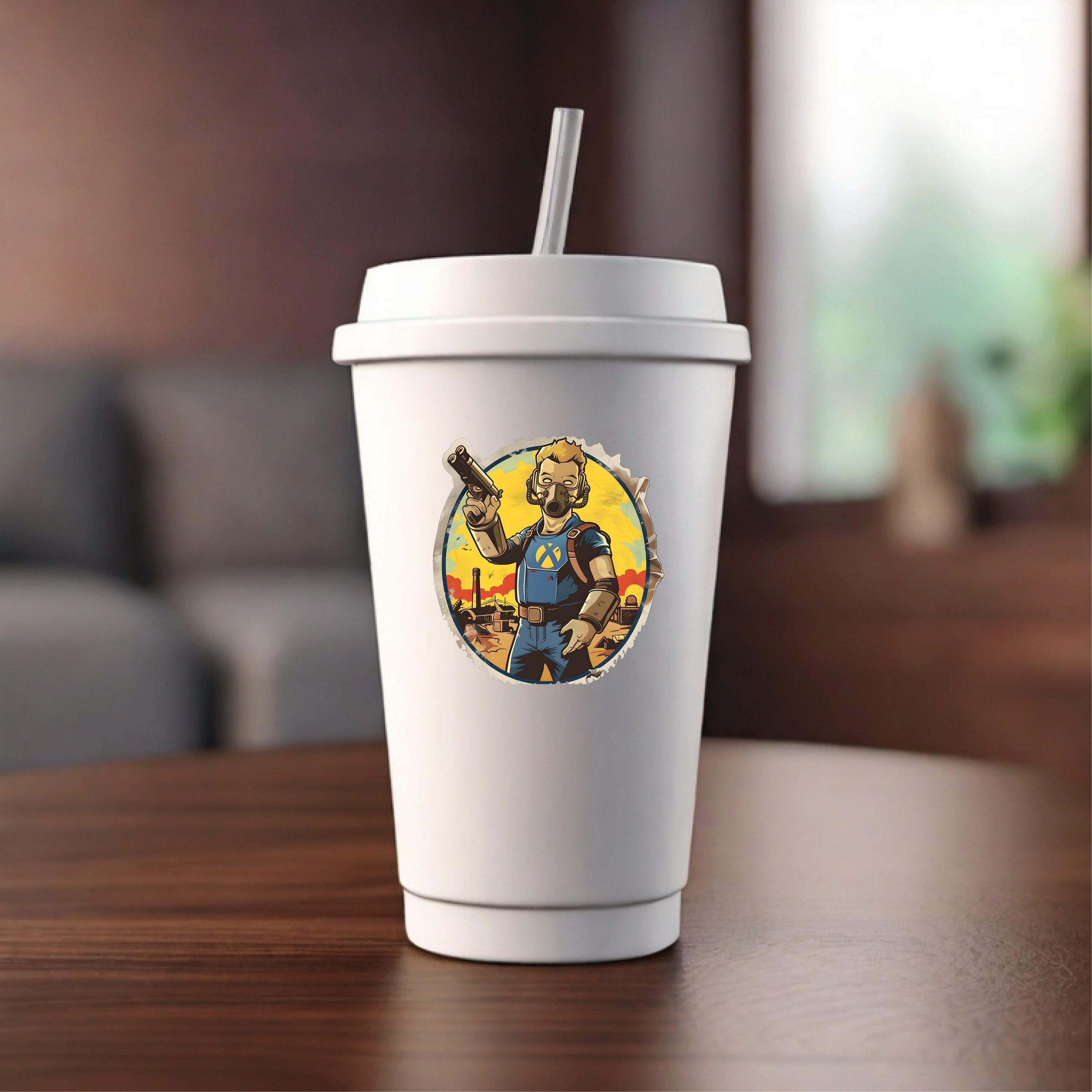 Fallout Set, Fallout-themed Creative Set, Fallout Clipart for Prints on ...