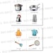 Kitchen Flashcards for Kids | Cookware Educational Cards | Kitchen ...