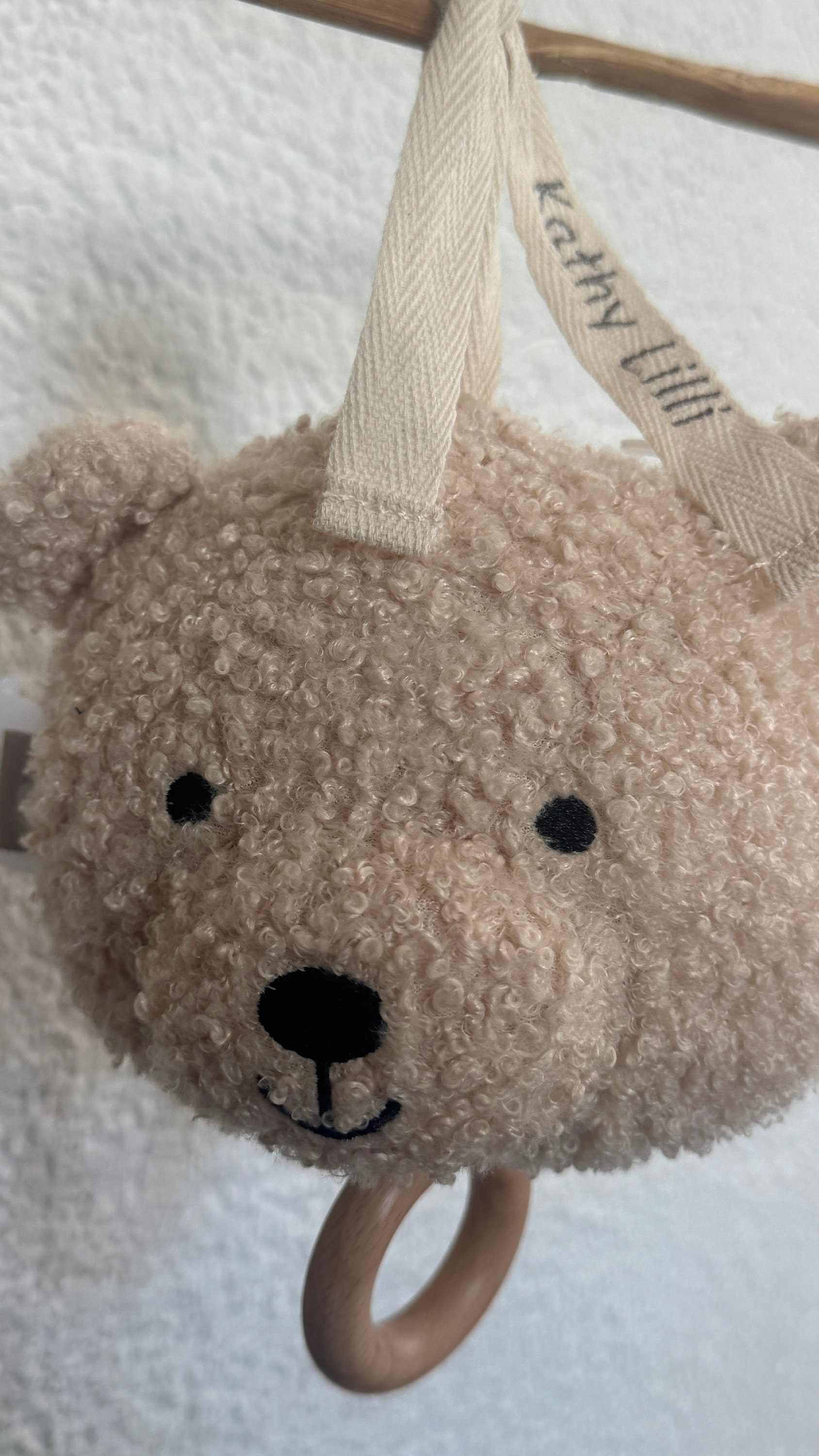 Music Box Bear Embroidered, Music Box Teddy, Music Box Baby, Music Box ...