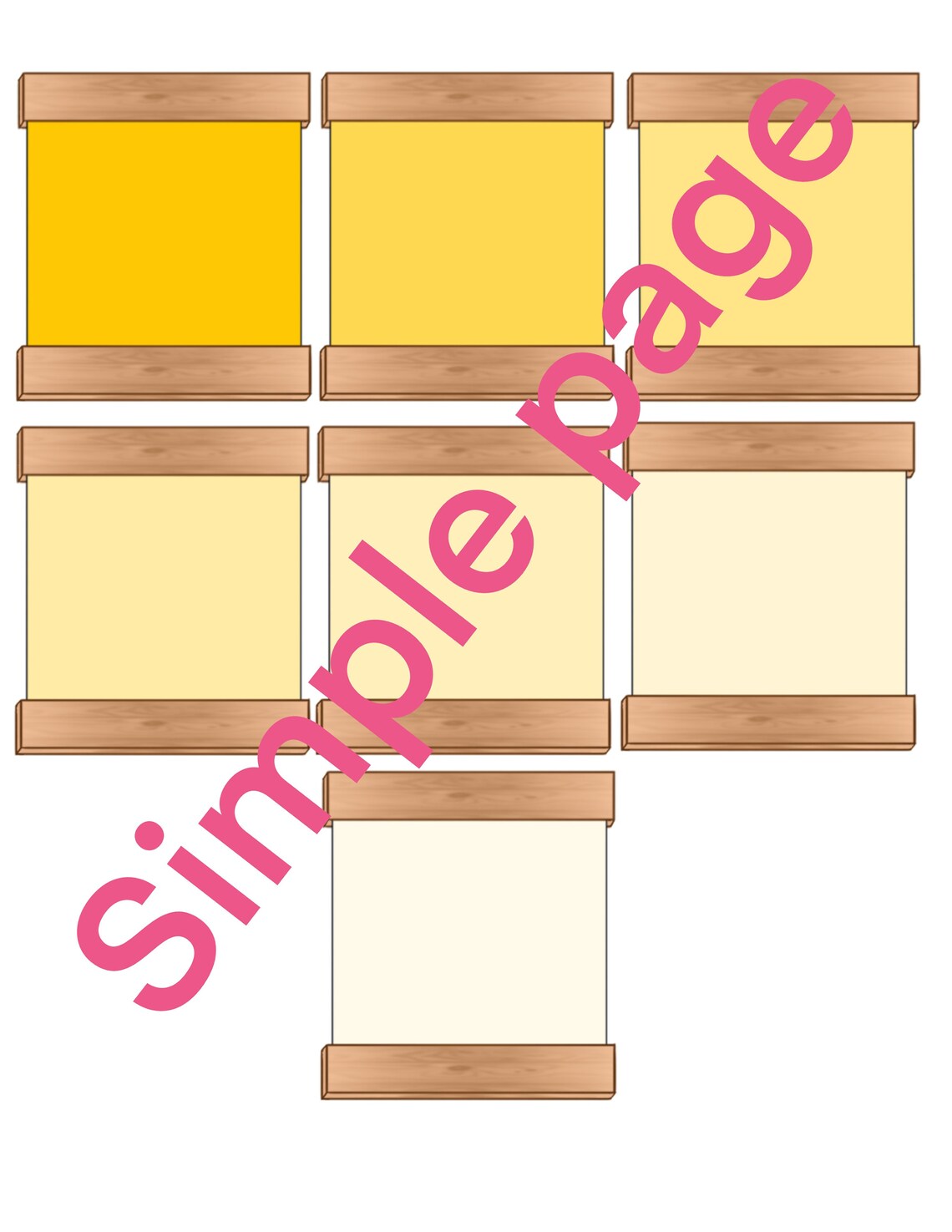 Montessori Color Tablets. Box 1_2_3 Together. Printable - Etsy