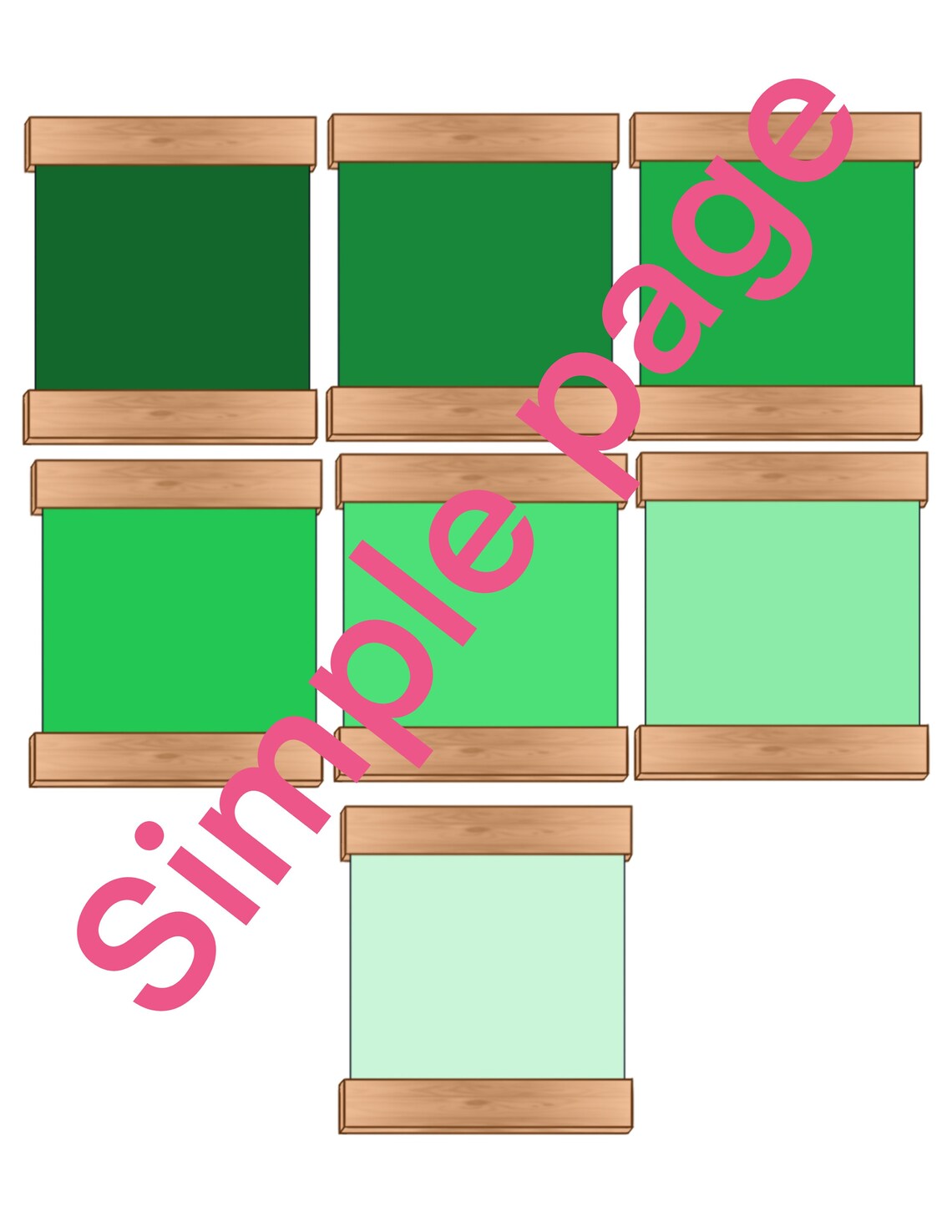 Montessori Color Tablets. Box 1_2_3 Together. Printable - Etsy