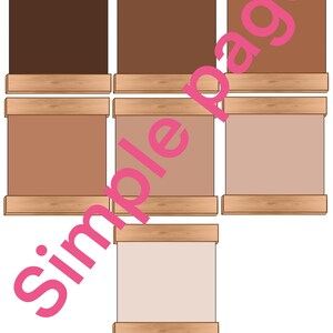 Montessori Color Tablets. Box 1_2_3 Together. Printable Homeschool ...