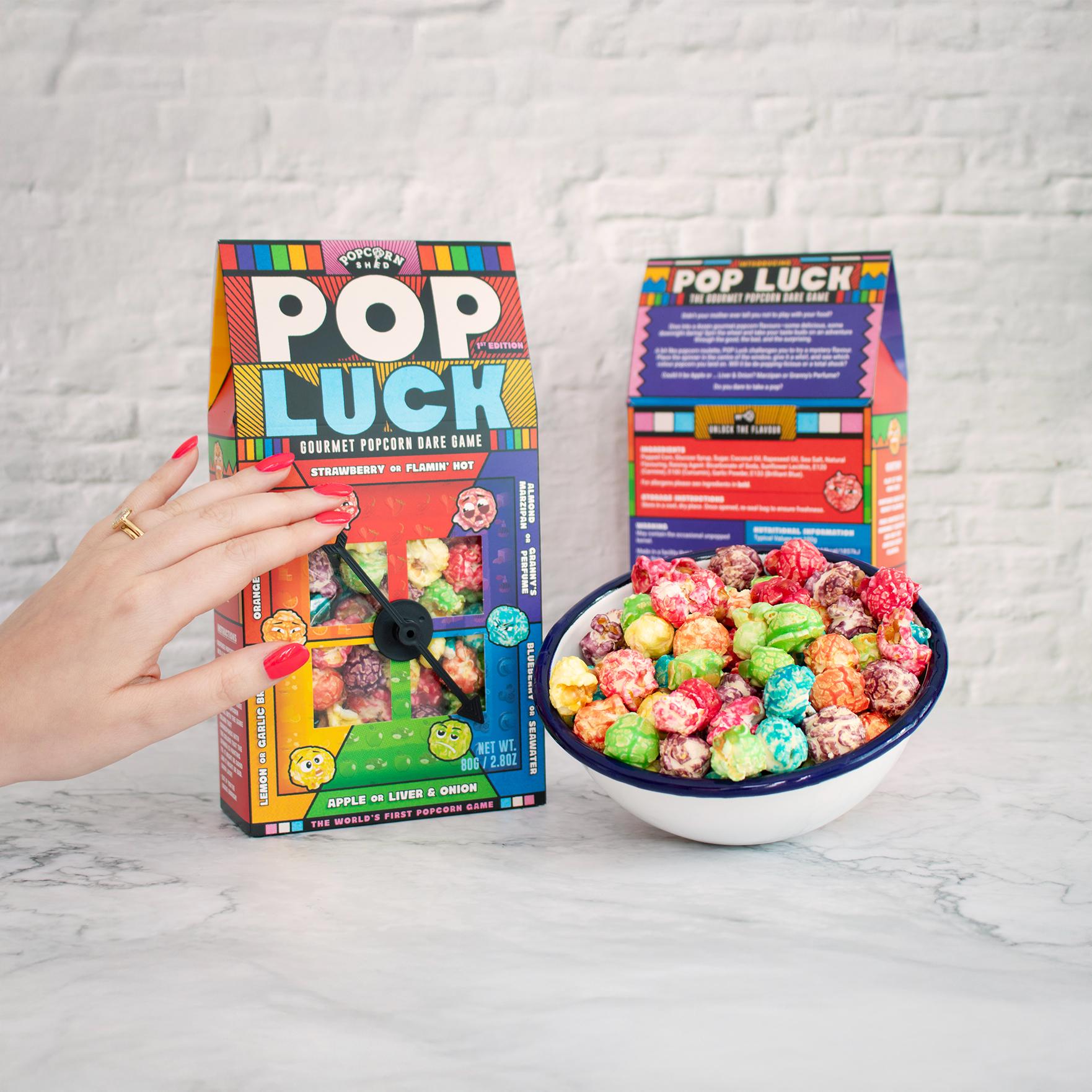 Pop Luck | World's First Popcorn Dare Game | Novelty Gift - Etsy